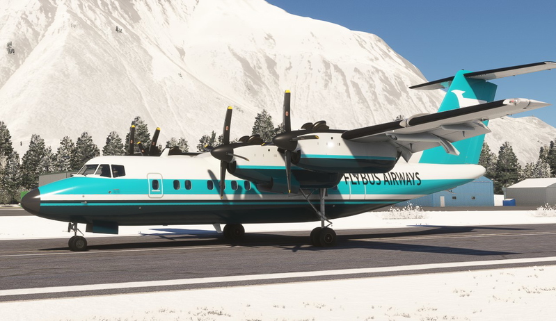 Pilot's DHC-7 Flybus Airways for Microsoft Flight Simulator | MSFS