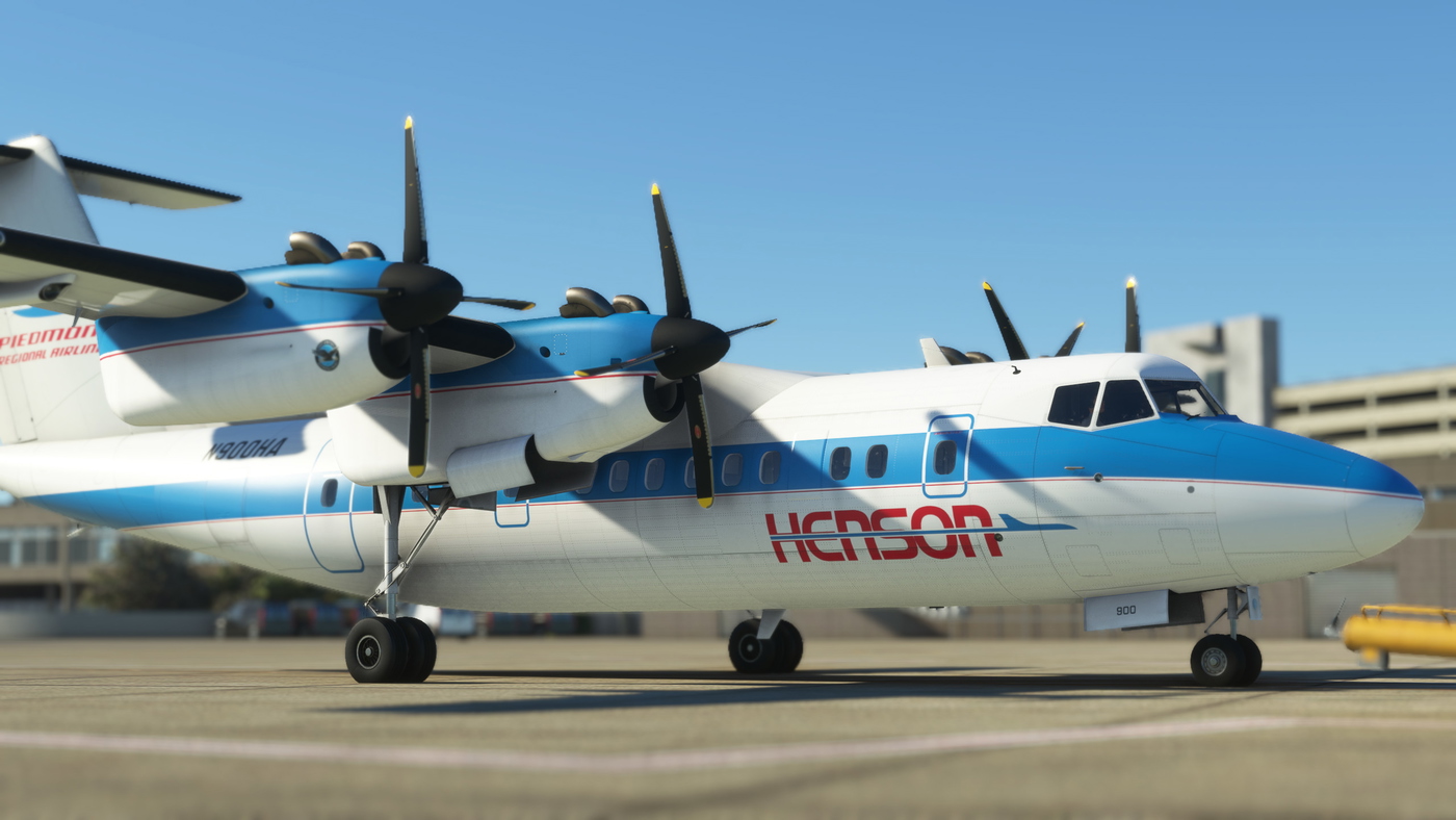 PILOT's DHC-7 Henson Aviation (Piedmont Regional Airlines) for ...