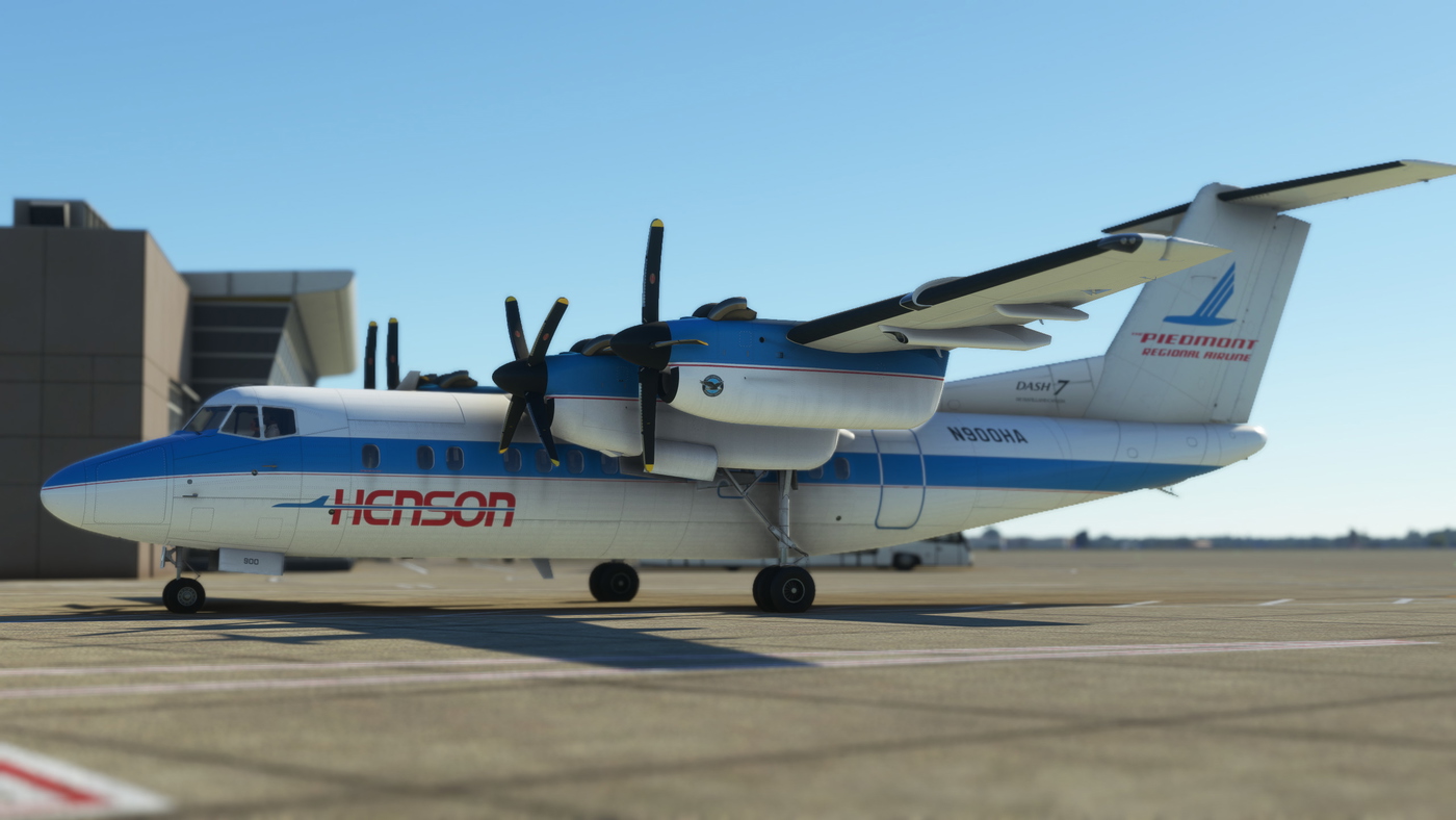 PILOT's DHC-7 Henson Aviation (Piedmont Regional Airlines) for ...