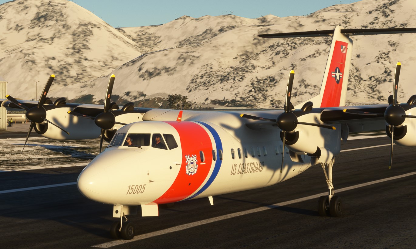 Pilot's DHC-7 US Coast Guard for Microsoft Flight Simulator | MSFS