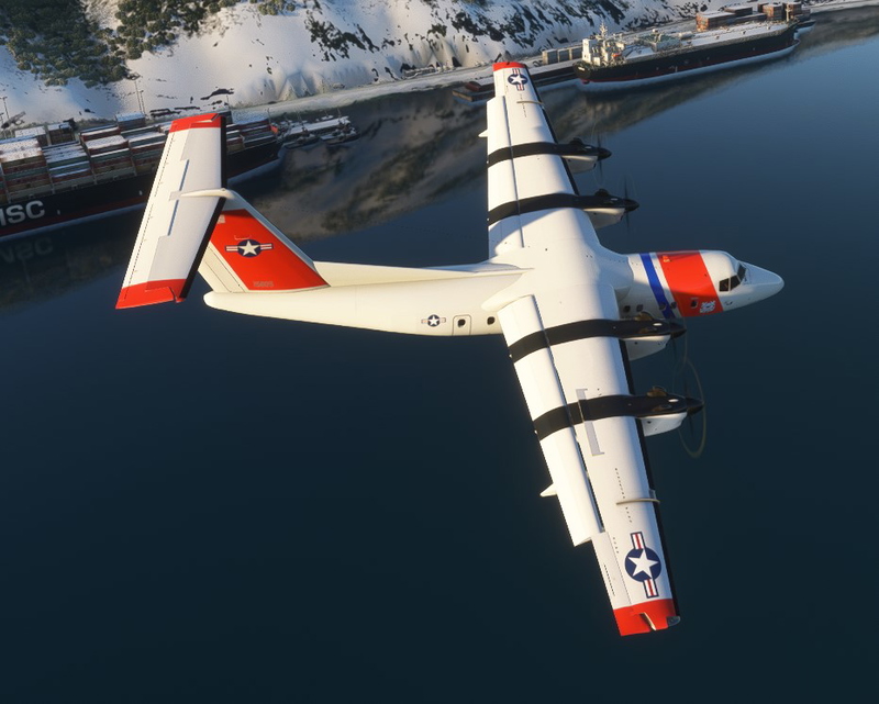 Pilot's DHC-7 US Coast Guard for Microsoft Flight Simulator | MSFS