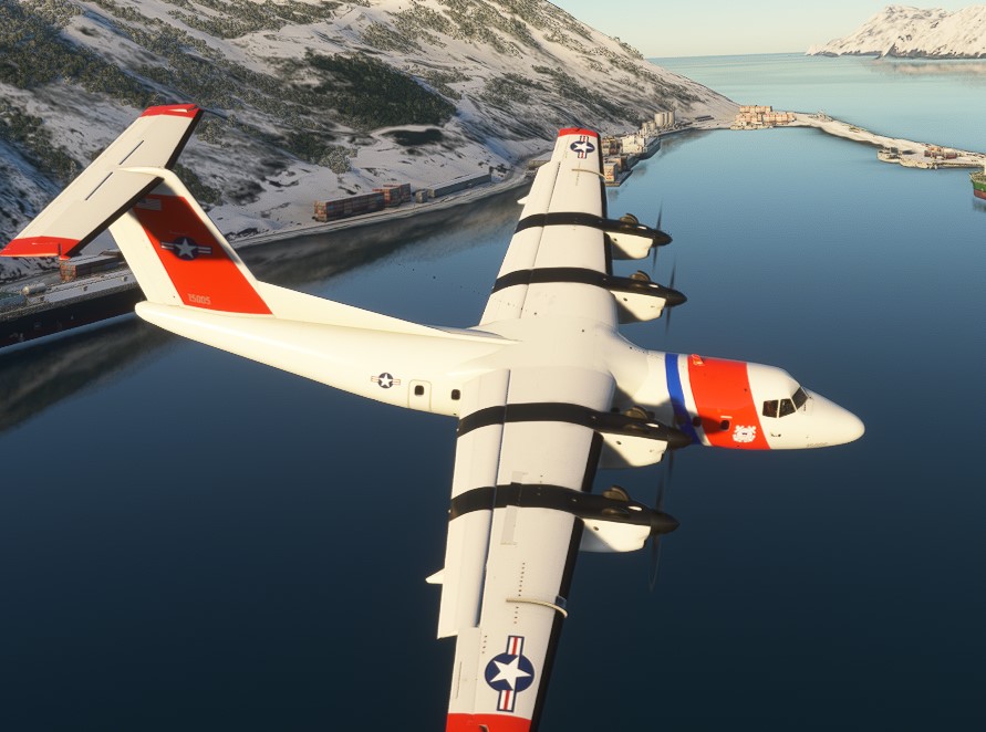 Pilot's DHC-7 US Coast Guard for Microsoft Flight Simulator | MSFS