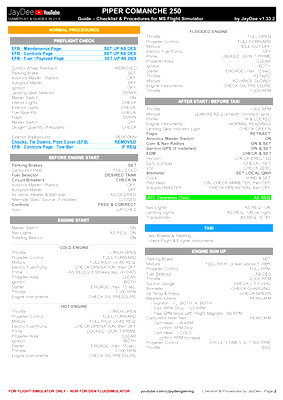 Cessna Citation CJ4 - JDs Comprehensive Checklist & Procedures for ...