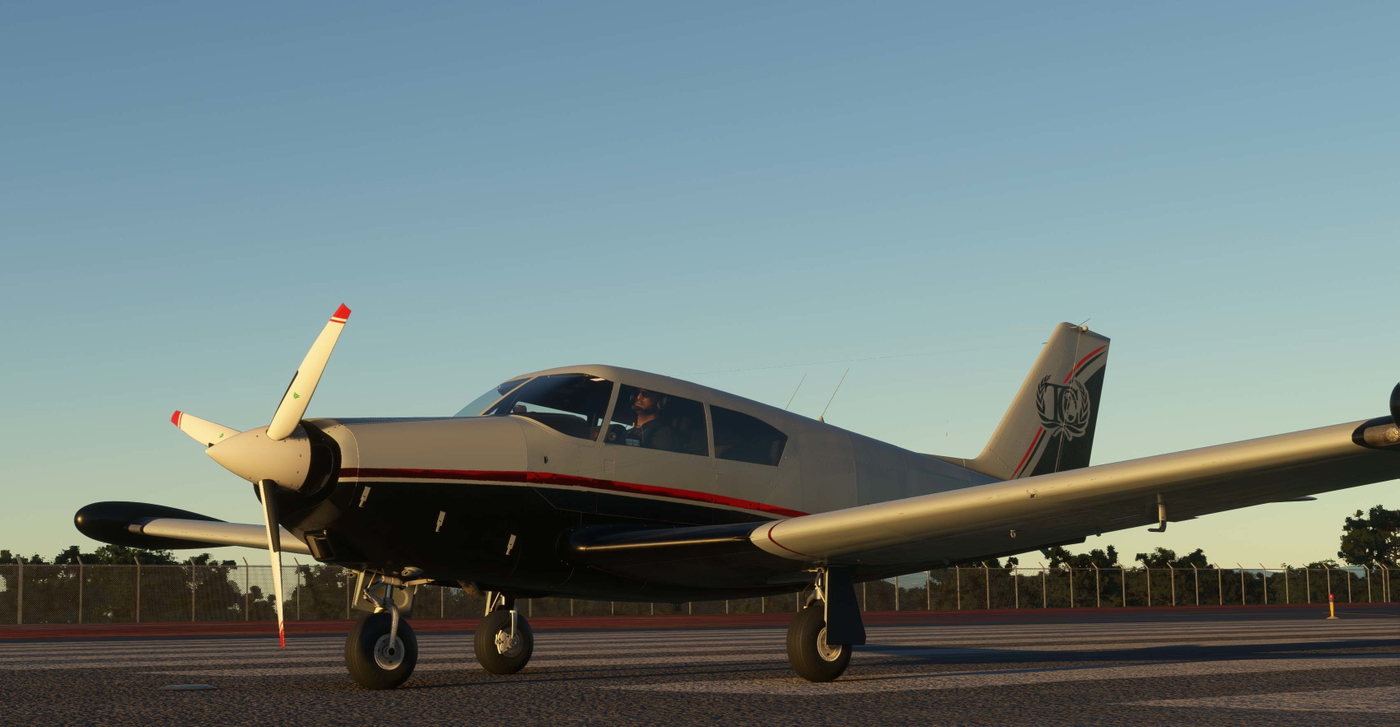 Piper Comanche 250 ChaseAir [Fictional] RED Sparrow Livery [CH] 对于 ...