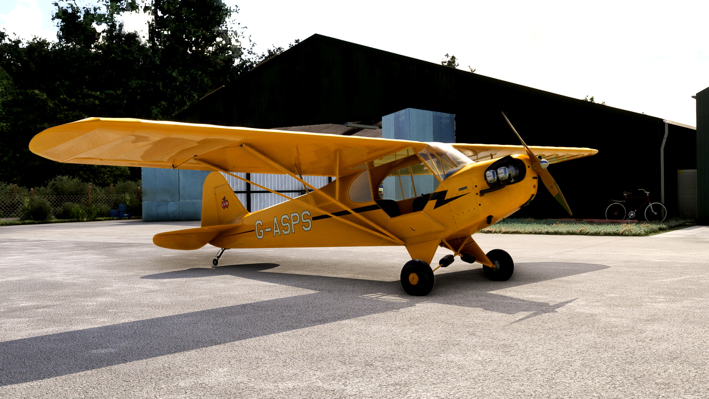 Piper J-3 Cub G-ASPS for Microsoft Flight Simulator | MSFS