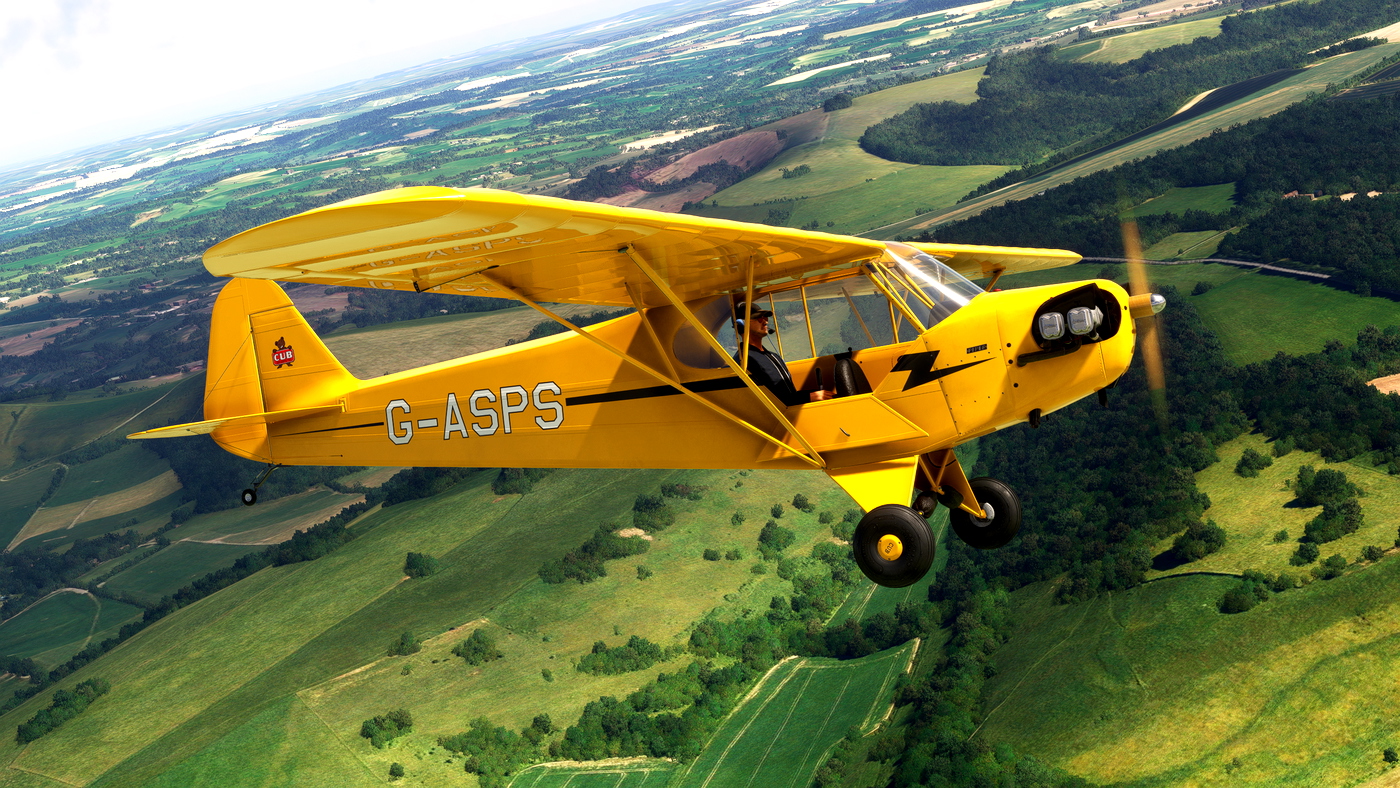 Piper J-3 Cub G-ASPS for Microsoft Flight Simulator | Feed