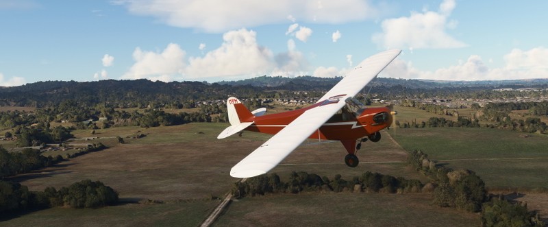 Piper J-3 Cub ZK-MPH for Microsoft Flight Simulator | MSFS