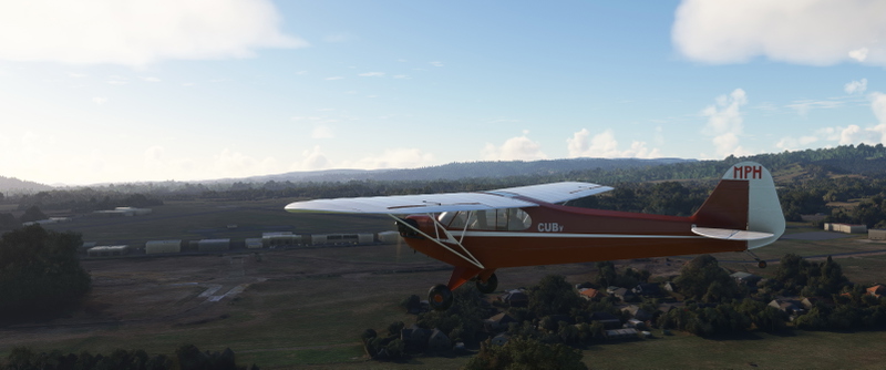 Piper J-3 Cub ZK-MPH for Microsoft Flight Simulator | MSFS
