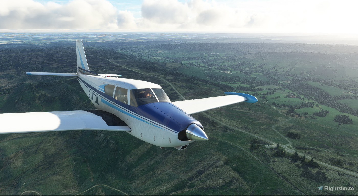Piper PA-24 Comanche G-ATJL for Microsoft Flight Simulator | MSFS