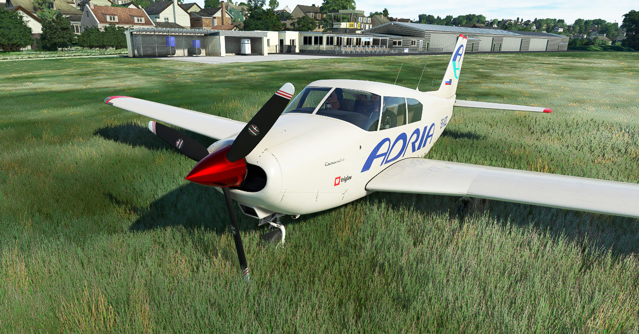 Piper PA 24 Comanche ADRIA AIRWAYS S5-VZZ (A2A) for Microsoft Flight ...