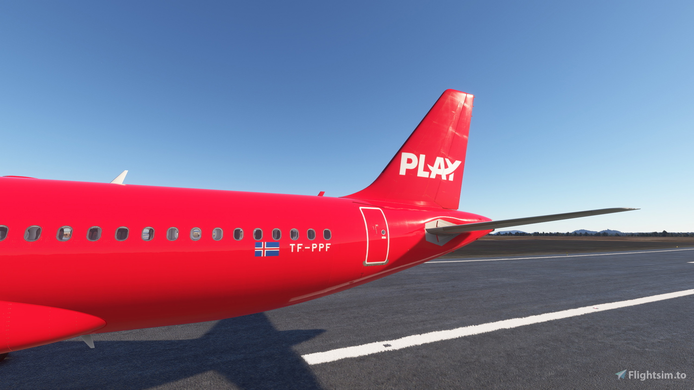 Play Airlines - Fictional A320 CFM - (TF-PPF) for Microsoft Flight ...