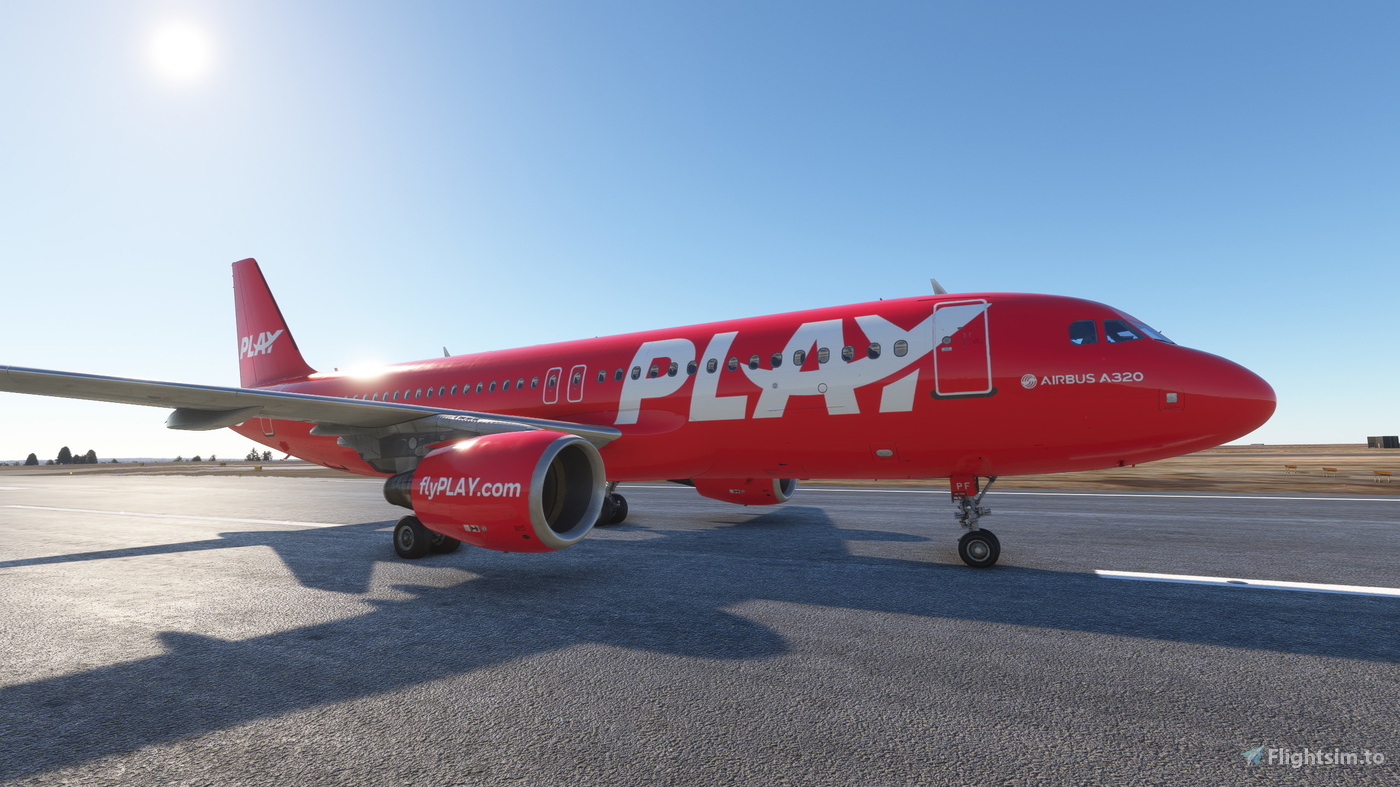 Play Airlines - Fictional A320 CFM - (TF-PPF) for Microsoft Flight ...