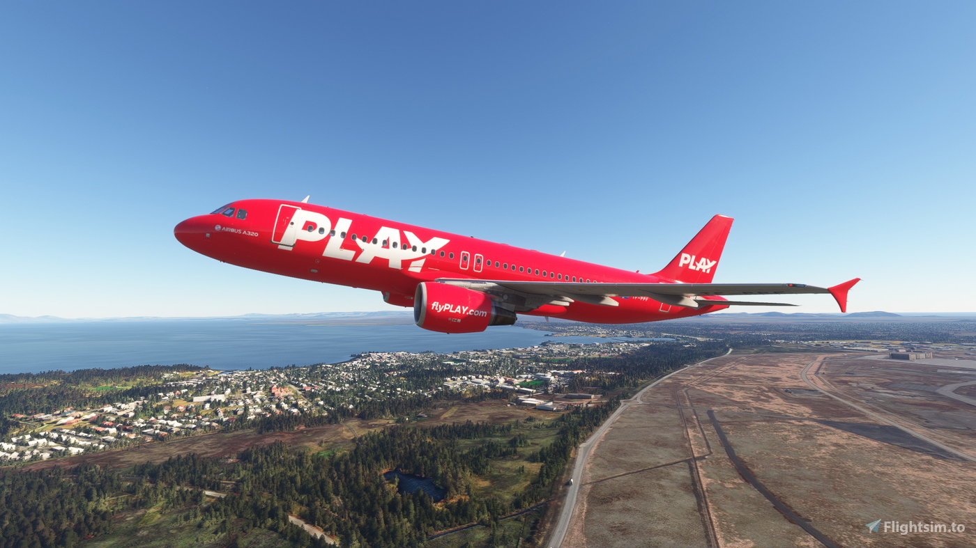 Play Airlines - Fictional A320 CFM - (TF-PPF) for Microsoft Flight ...