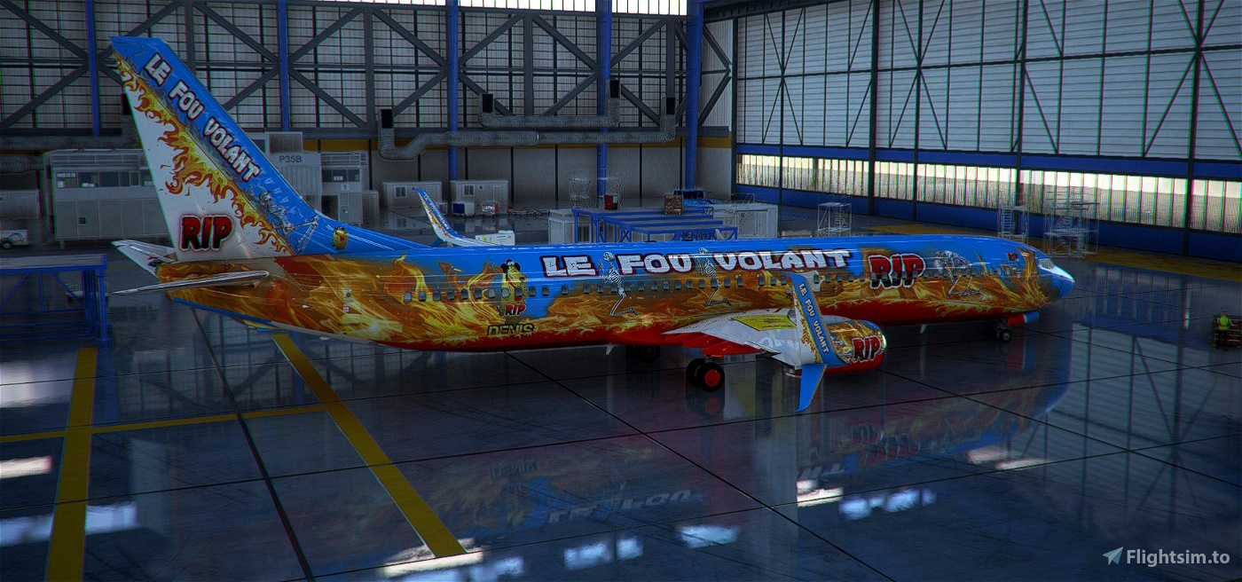 PMDG 737- 800 - LE FOU VOLANT for Microsoft Flight Simulator | MSFS