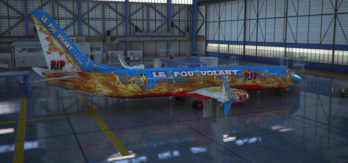 PMDG 737- 900ER LE FOU VOLANT - LIVREES für Microsoft Flight Simulator ...
