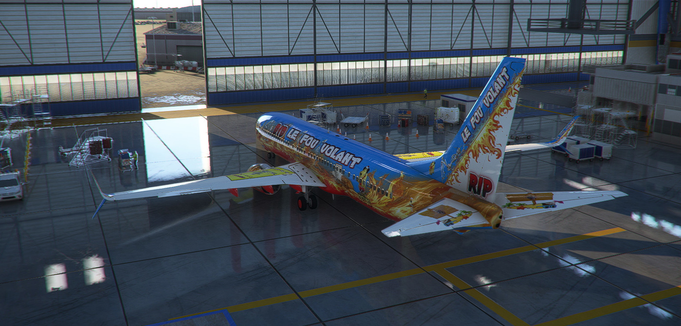 PMDG 737- 900ER LE FOU VOLANT - LIVREES für Microsoft Flight Simulator ...
