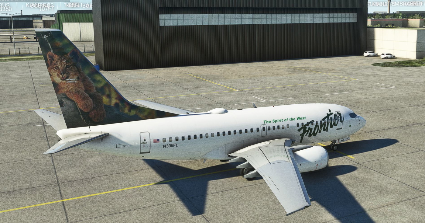PMDG 737-600 - Frontier Airlines Livery Pack (90's Livery) voor ...