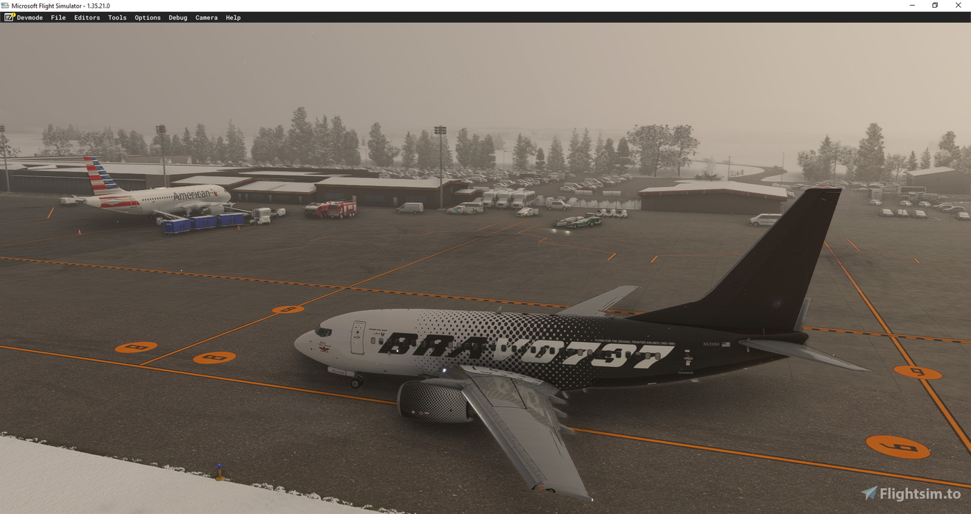 BRAVO 737 House Livery "Spirit of New Mexico" for the PMDG 737-600 for Microsoft Flight ...