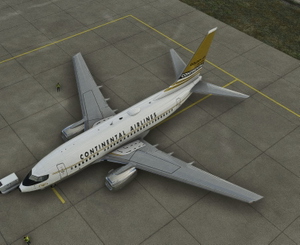 PMDG 737-600 Continental Golden Jet Livery - N19634 - MSFS Add-on ...