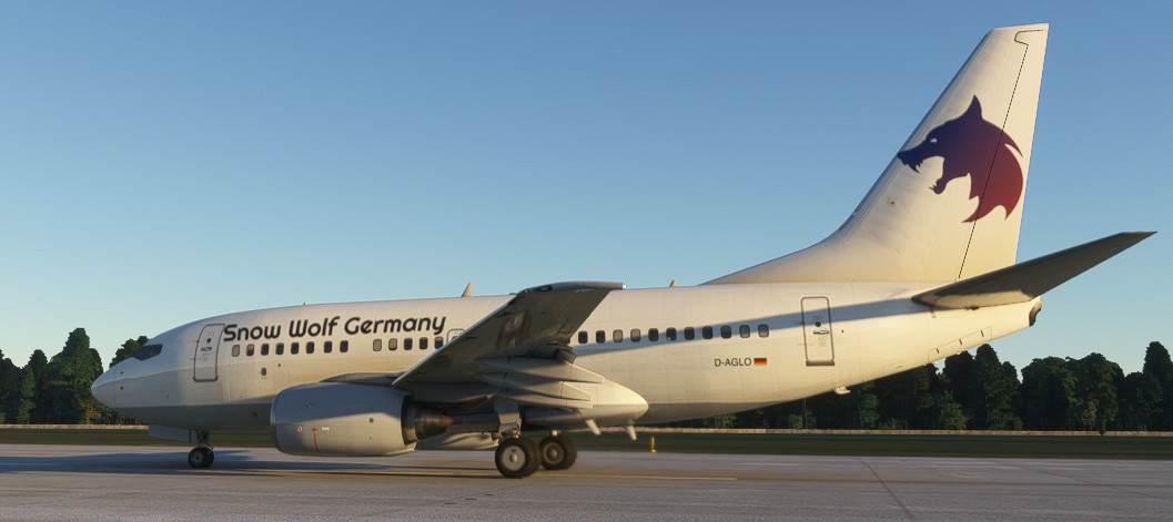PMDG 737-600 Snow Wolf Germany (D-AGLO - 2023) for Microsoft Flight ...
