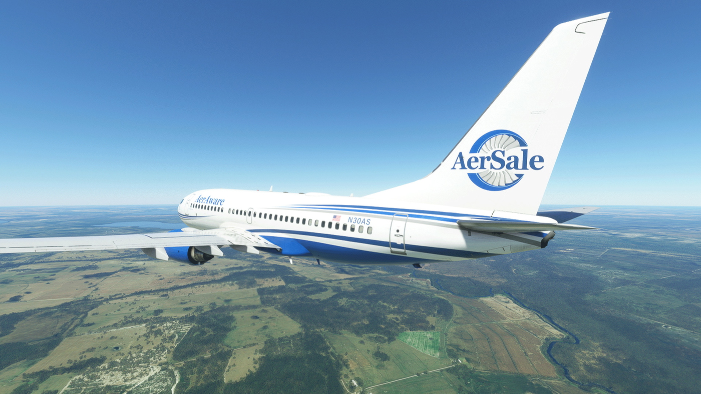 PMDG 737-700 AerSale (N30AS) for Microsoft Flight Simulator | MSFS