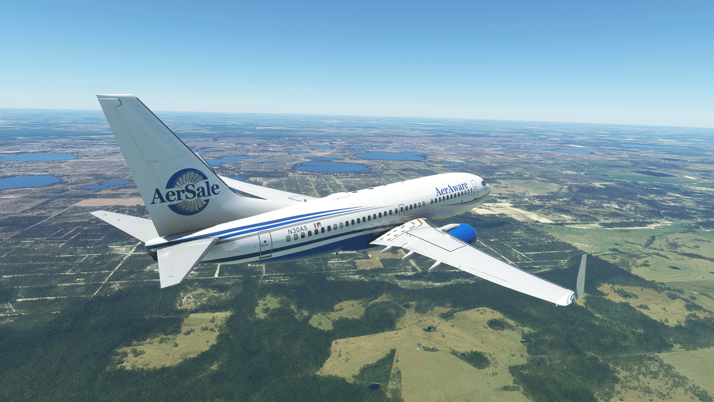 PMDG 737-700 AerSale (N30AS) for Microsoft Flight Simulator | MSFS