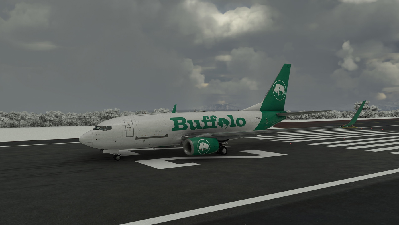PMDG 737-700 BDSF Buffalo Airways C-FBAE for Microsoft Flight Simulator ...