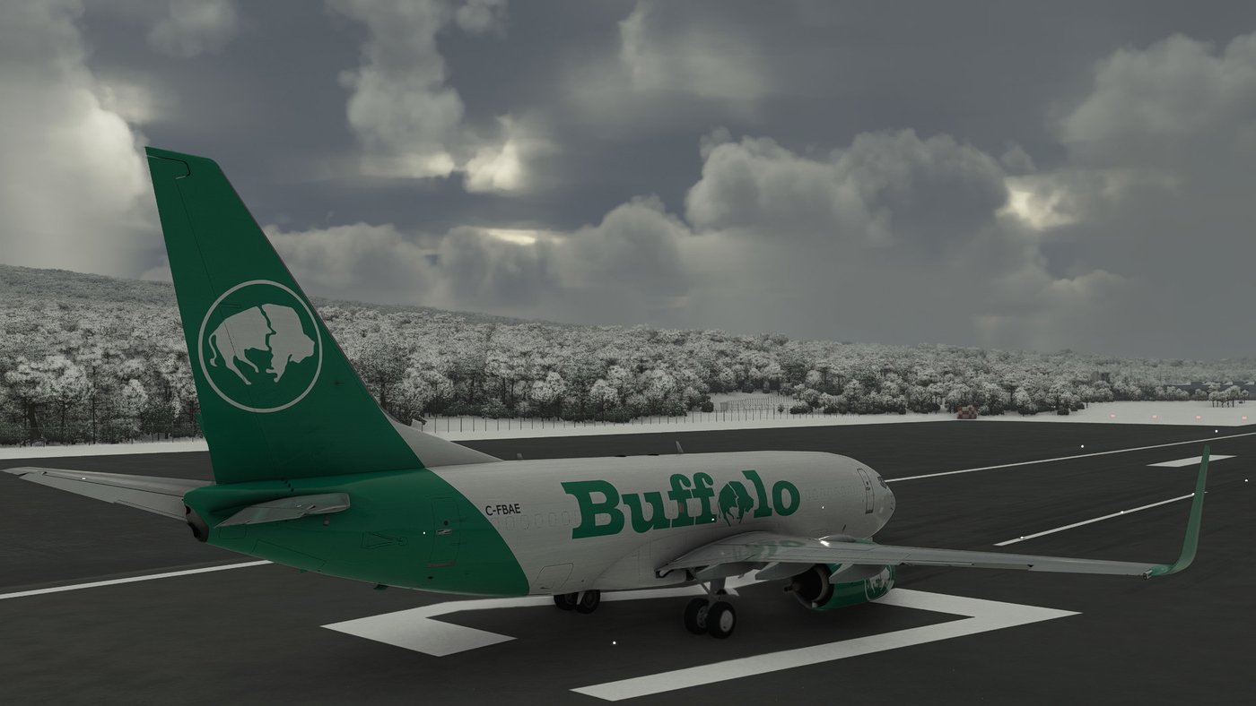 PMDG 737-700 BDSF Buffalo Airways C-FBAE for Microsoft Flight Simulator ...