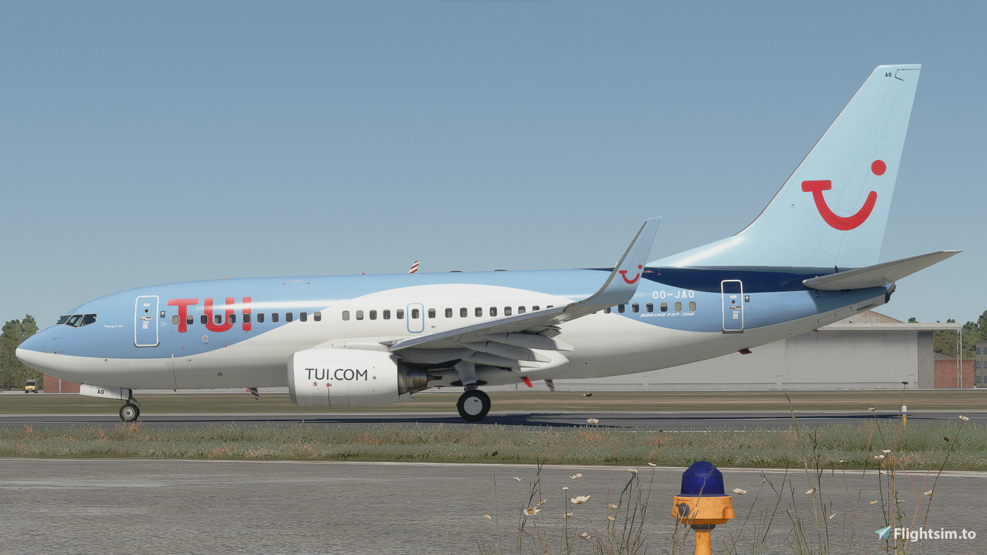 PMDG 737-700 BW TUI Airlines Belgium OO-JAO for Microsoft Flight ...