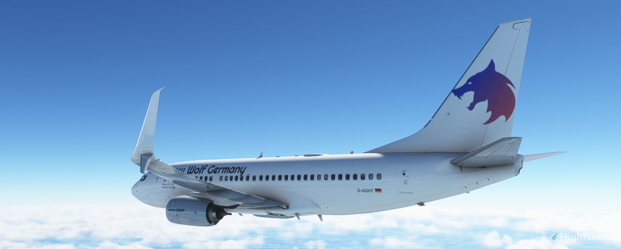 PMDG 737-700 D-AGHT のために Microsoft Flight Simulator | MSFS