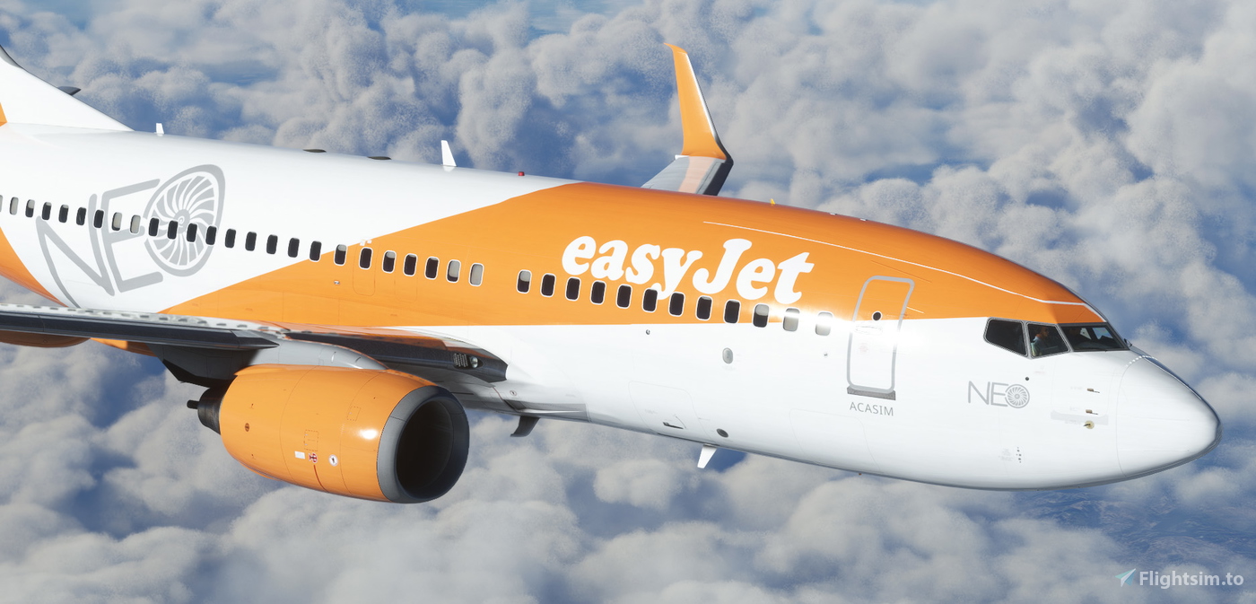 [PMDG 737-700] EASYJET NEO (G-UZHA) for Microsoft Flight Simulator | MSFS