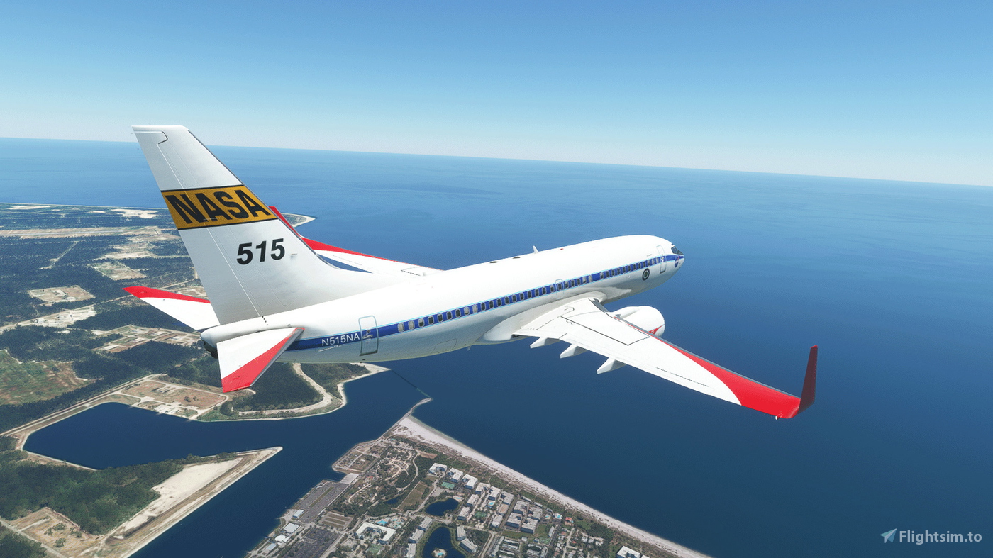 PMDG 737-700 NASA - PAX and BBJ (N515NA) for Microsoft Flight Simulator ...