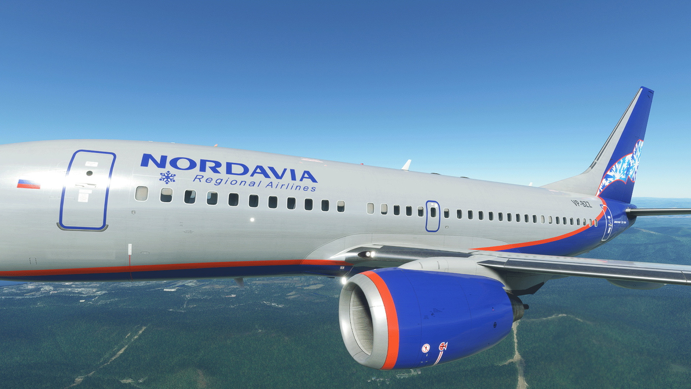 PMDG 737-700 Nordavia (VP-BZZ) for Microsoft Flight Simulator | MSFS