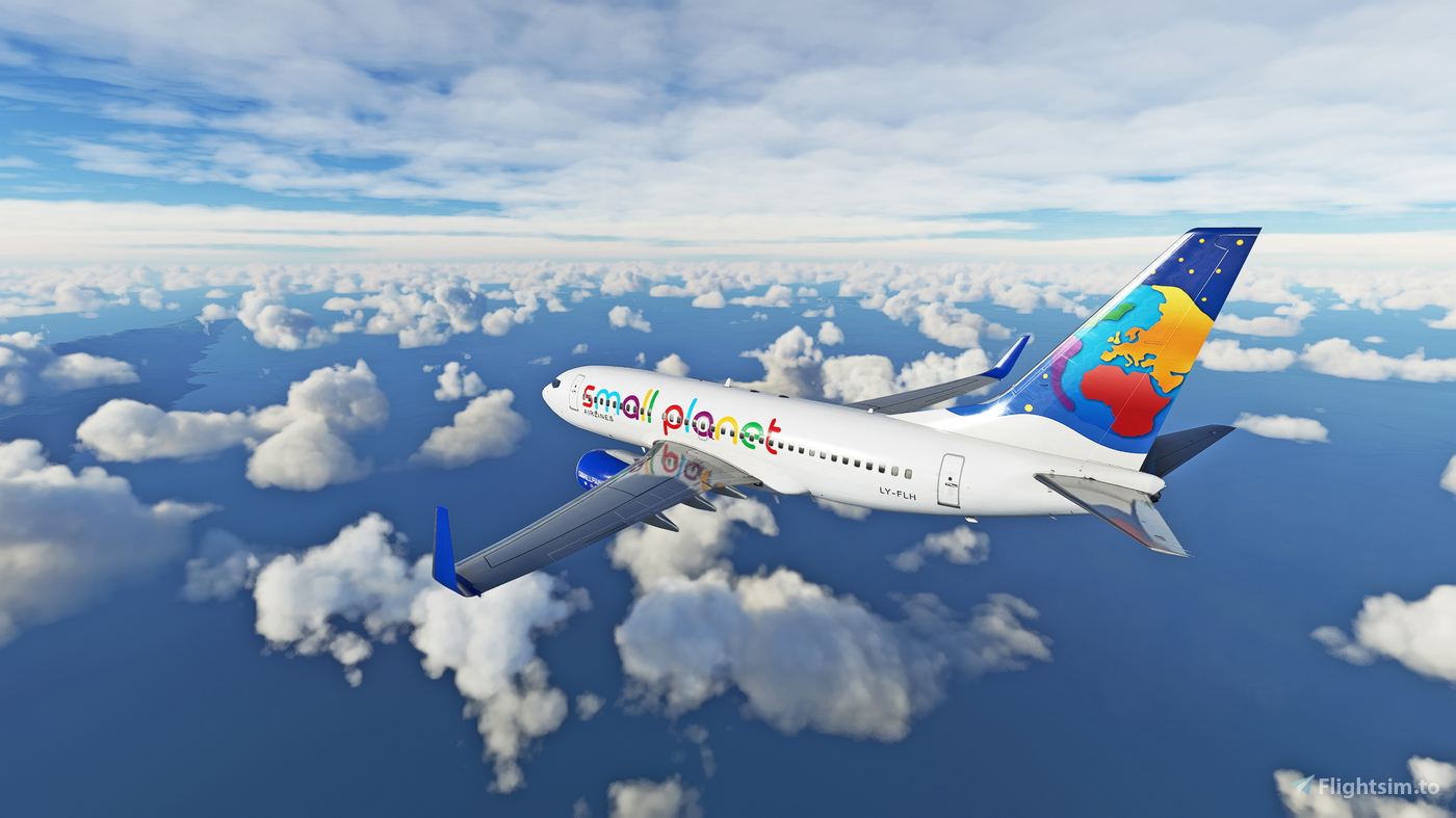 PMDG 737-700 Small Planet Airlines LY-FLH for Microsoft Flight ...