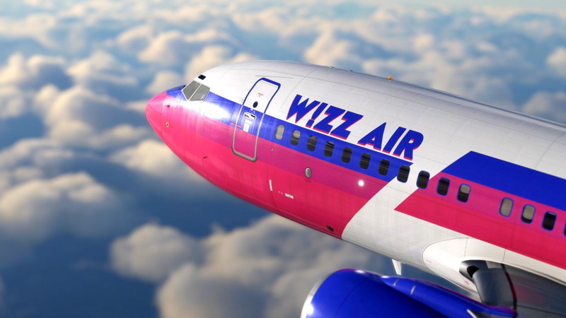 PMDG 737-700 Wizz Air Fictional 80s Concept for Microsoft Flight ...