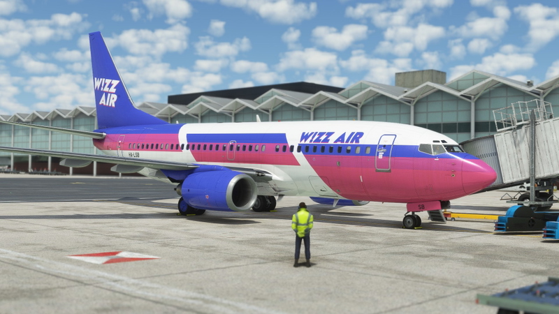 PMDG 737-700 Wizz Air Fictional 80s Concept for Microsoft Flight ...