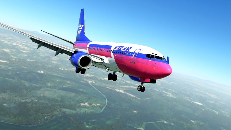 PMDG 737-700 Wizz Air Fictional 80s Concept for Microsoft Flight ...