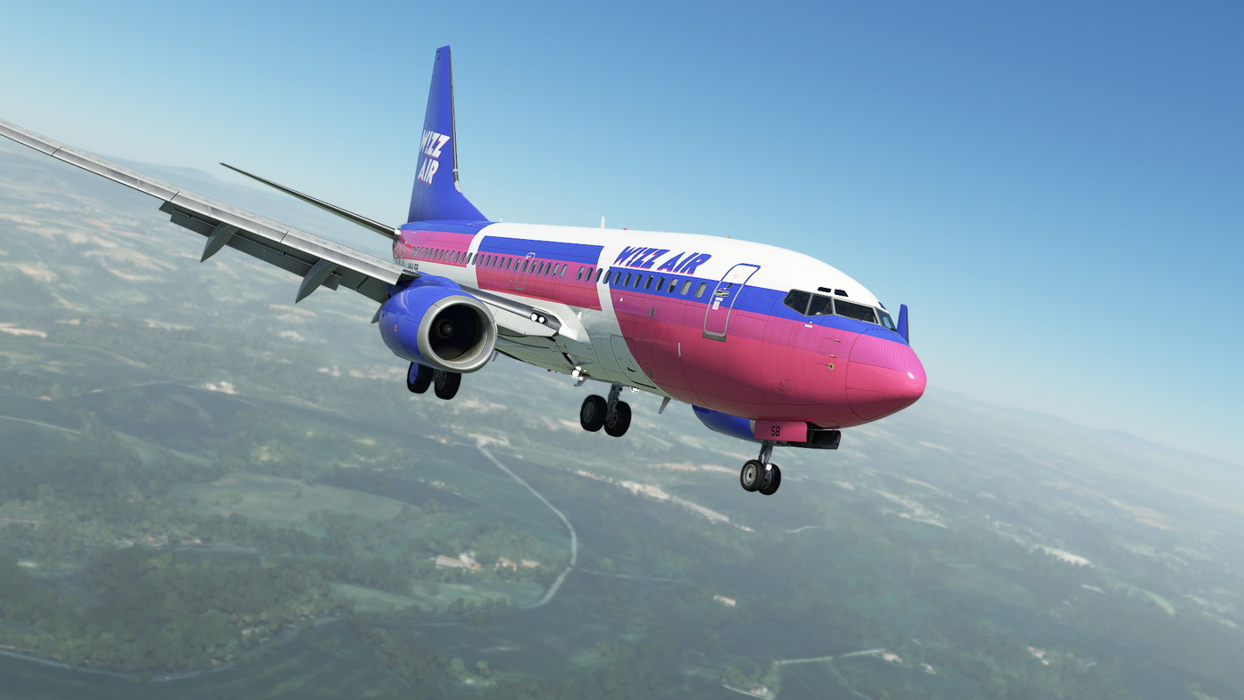 PMDG 737-700 Wizz Air Fictional 80s Concept for Microsoft Flight ...