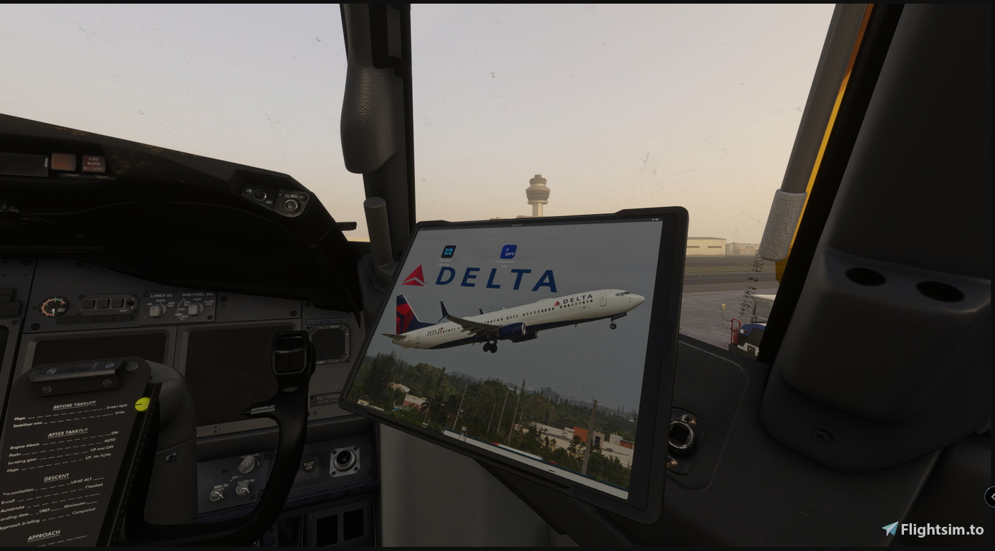 PMDG 737-700/800/900ER Delta Air Lines EFB のために Microsoft Flight ...