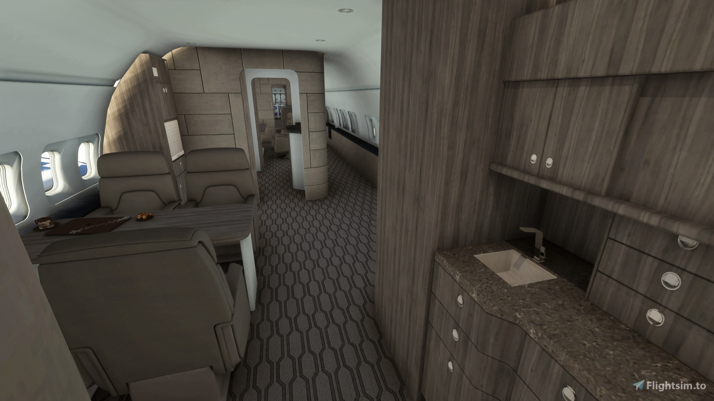 PMDG 737-700BBJ Cuddles (N1CD / Fictional) for Microsoft Flight ...