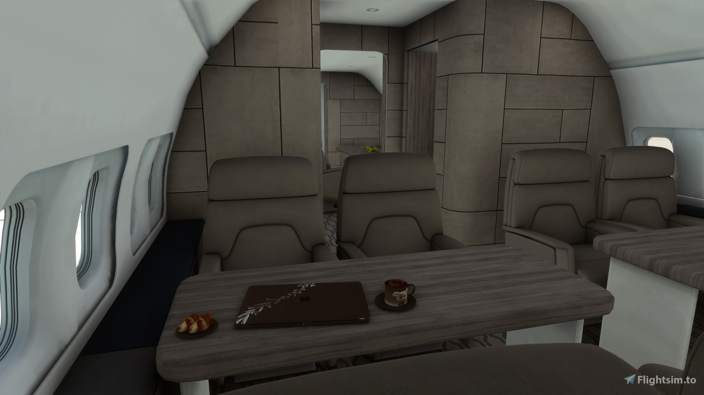 PMDG 737-700BBJ Cuddles (N1CD / Fictional) for Microsoft Flight ...