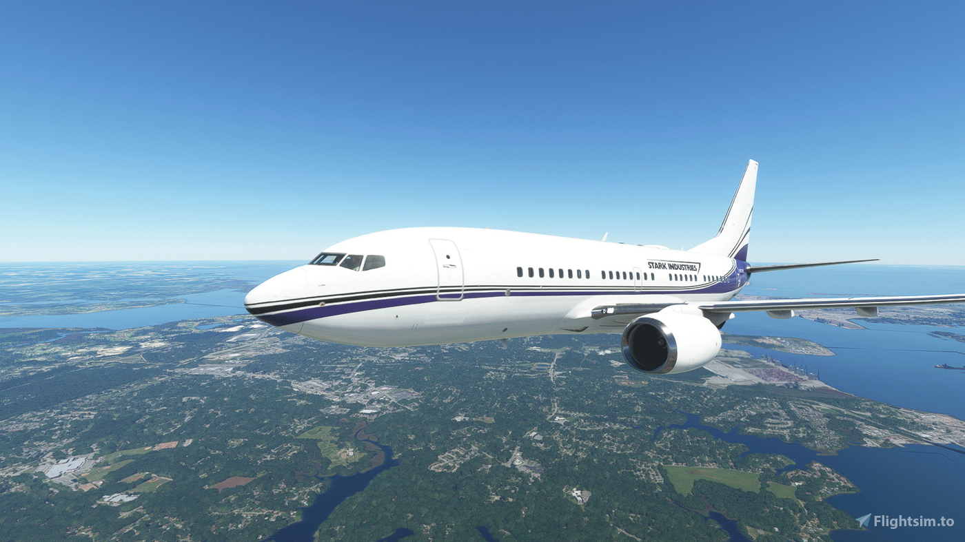 PMDG 737-700BBJ Iron Man - Stark Industries for Microsoft Flight ...