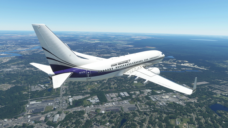 PMDG 737-700BBJ Iron Man - Stark Industries for Microsoft Flight ...