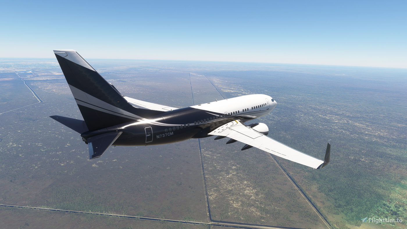 PMDG 737-700BBJ Mitchell Family Investment (N737CM) for Microsoft ...