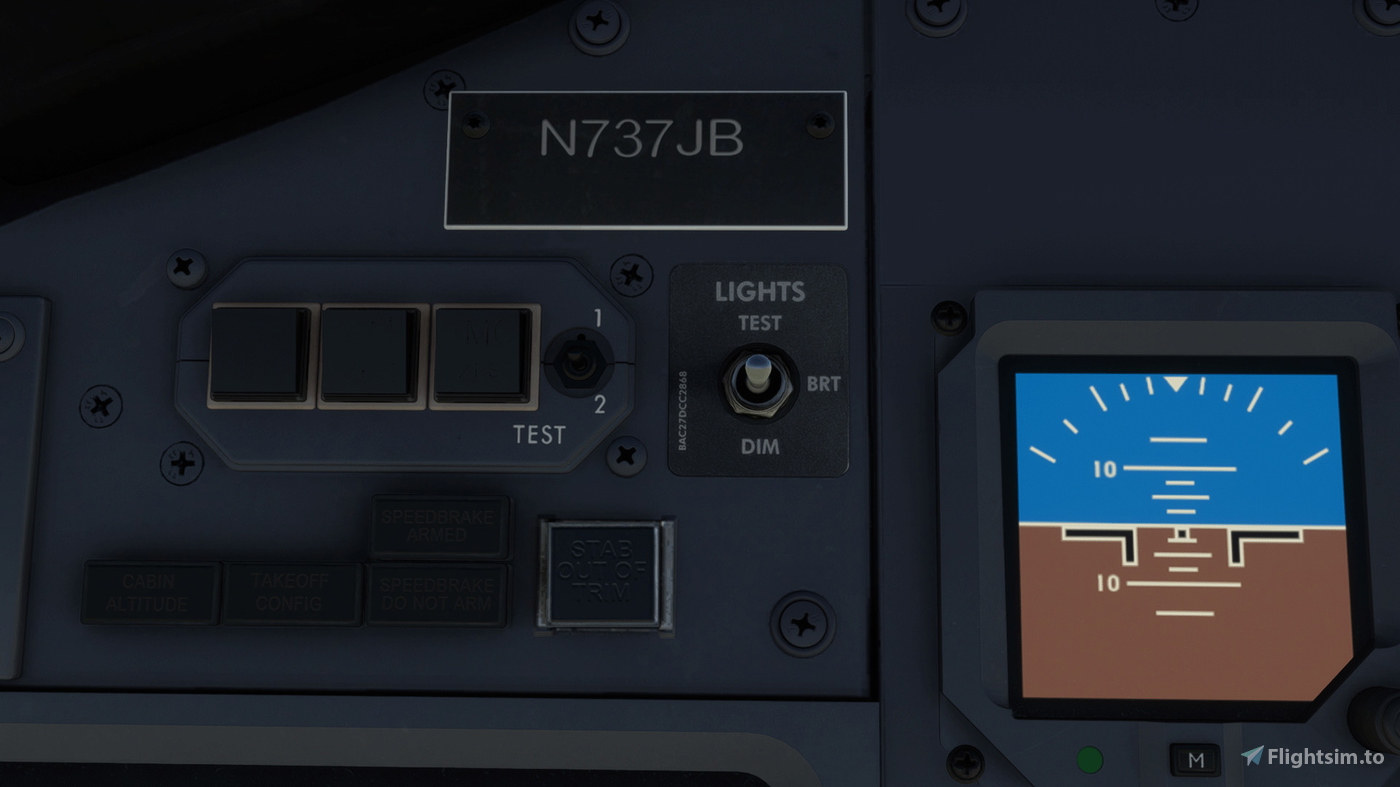 PMDG 737-700BBJ Stein's Aviation (N737JB) for Microsoft Flight ...