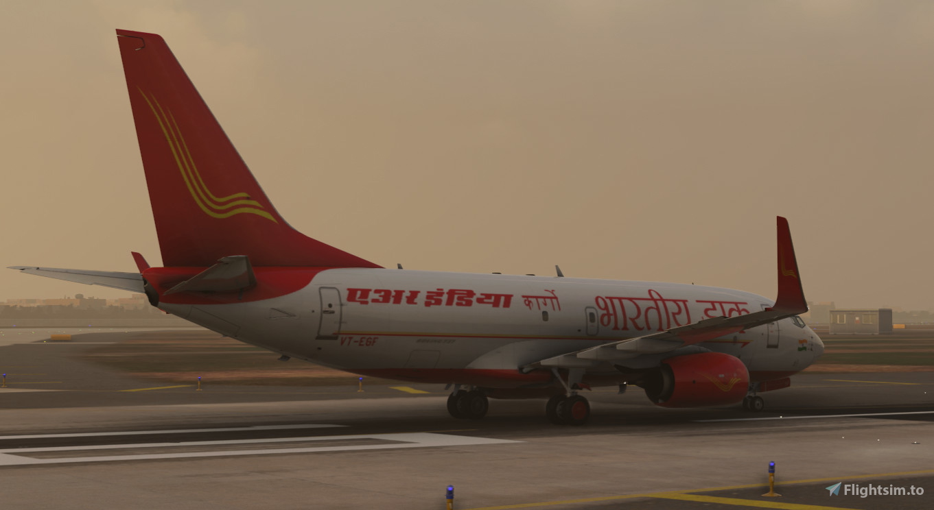 PMDG 737-700BDSF - India Post (Air India Cargo) VT-EGF for Microsoft ...