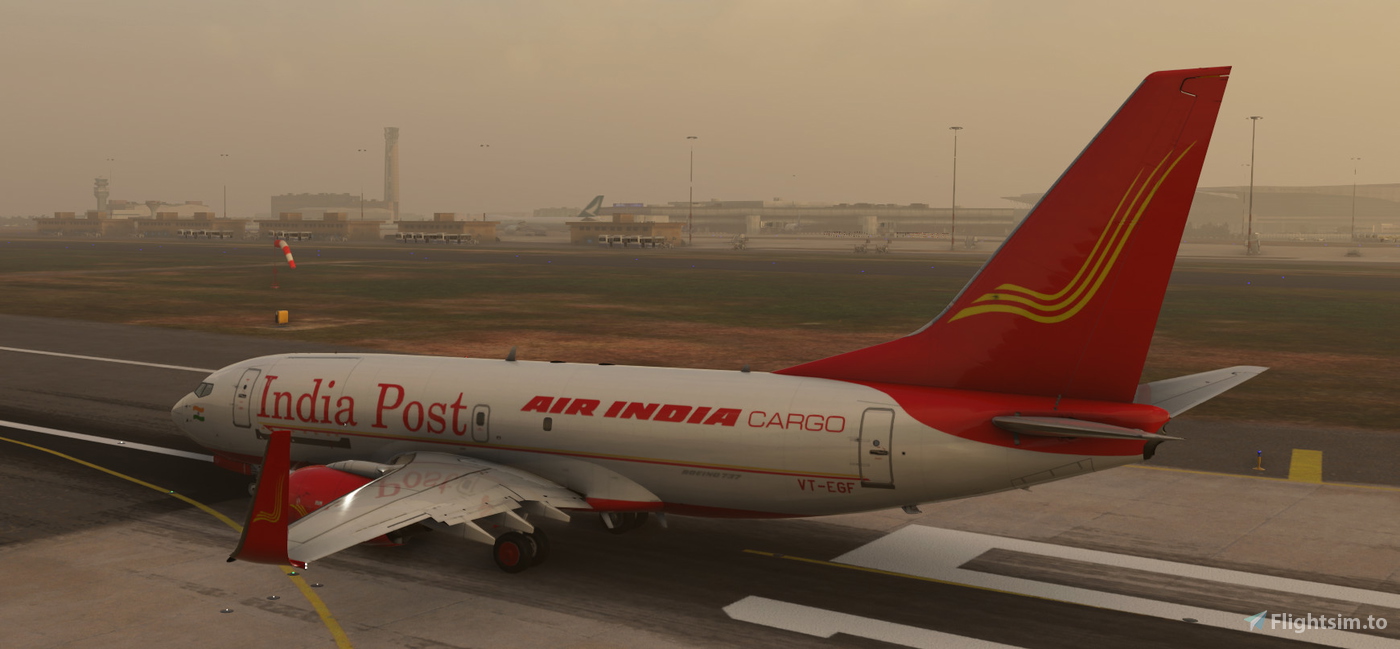 PMDG 737-700BDSF - India Post (Air India Cargo) VT-EGF for Microsoft ...