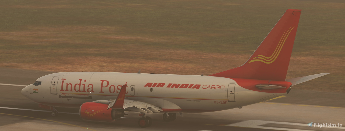 PMDG 737-700BDSF - India Post (Air India Cargo) VT-EGF for Microsoft ...