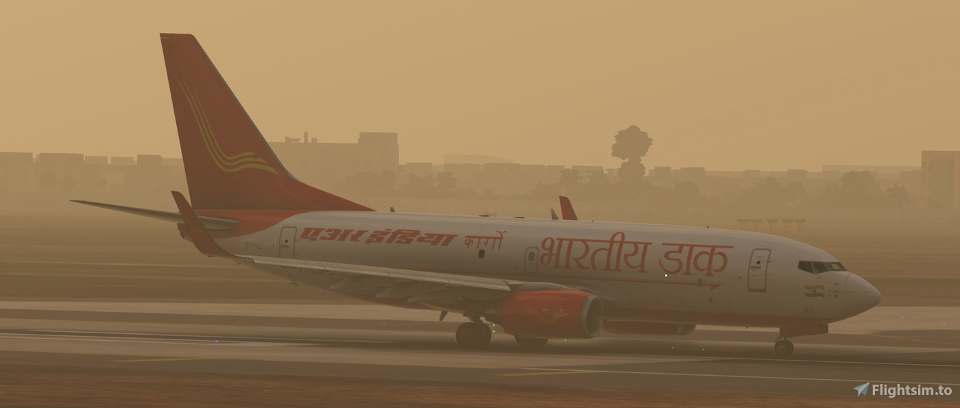 PMDG 737-700BDSF - India Post (Air India Cargo) VT-EGF for Microsoft ...