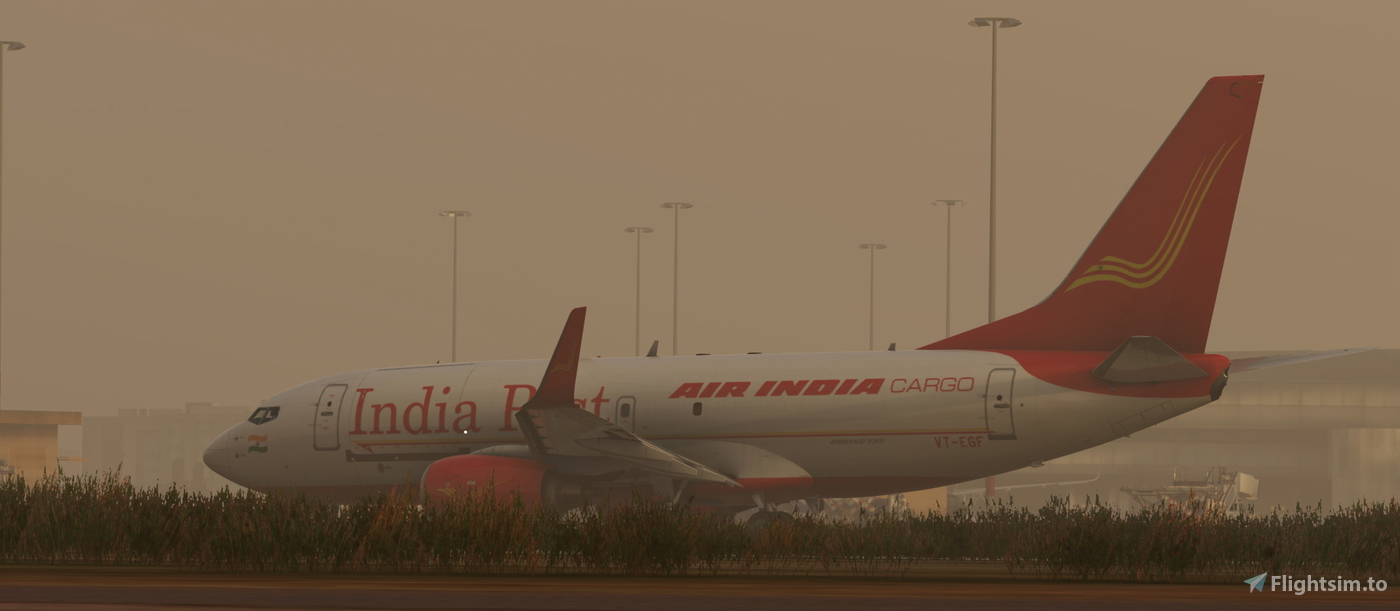 PMDG 737-700BDSF - India Post (Air India Cargo) VT-EGF for Microsoft ...